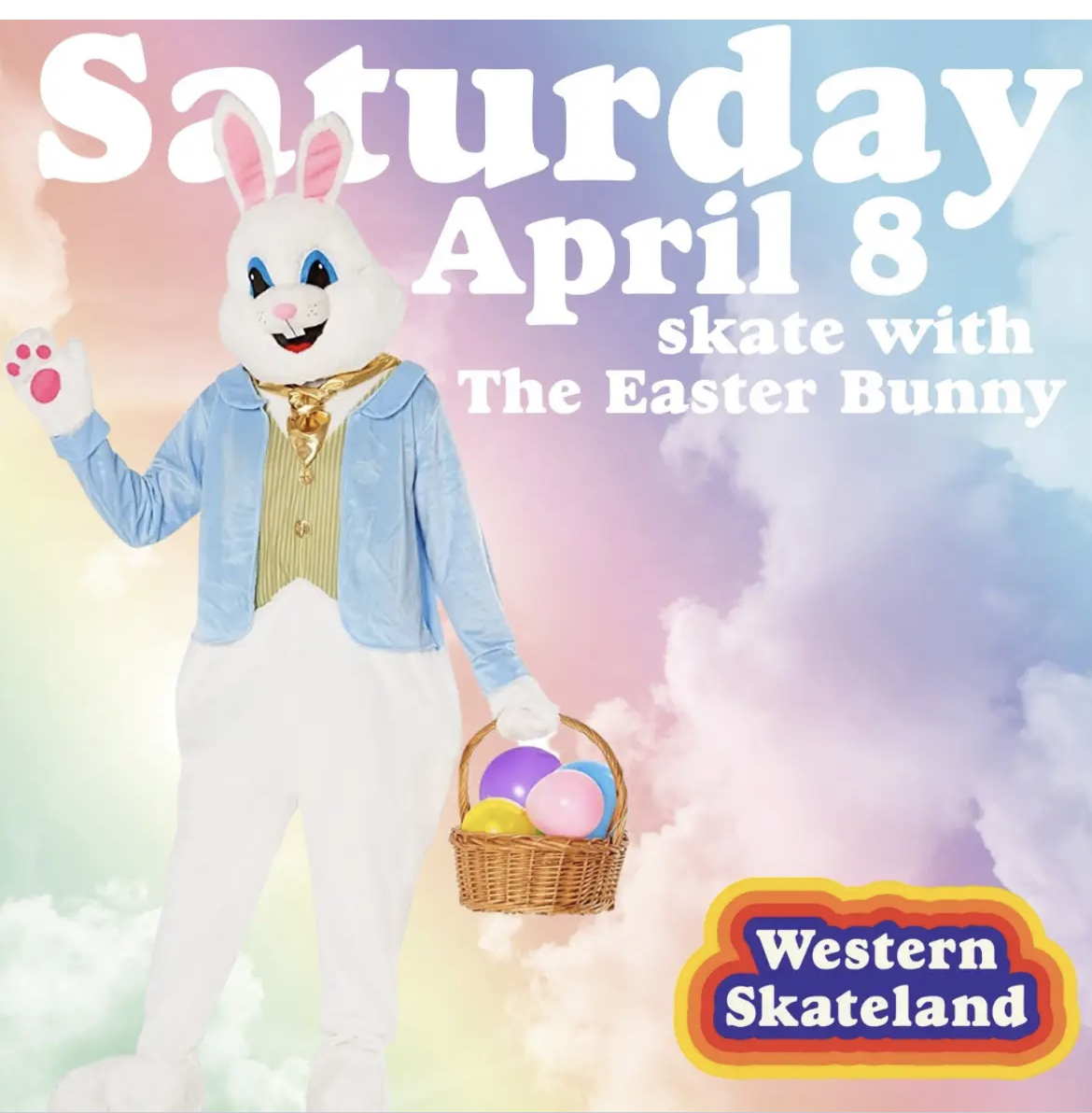Skate With The Easter Bunny - Bloomington Kids